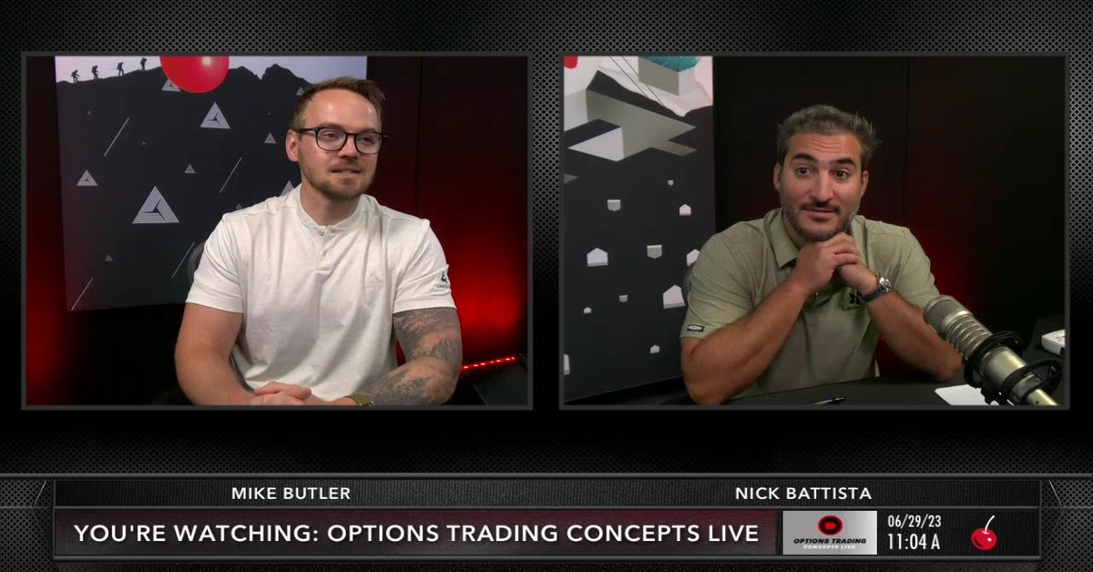 NKE, COIN, and AAL Options Trade Ideas - Options Trading Concepts Live ...