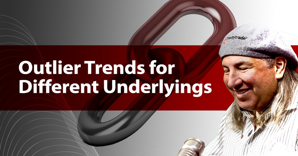Outlier Trends for Different Underlyings - Market Measures | tastylive