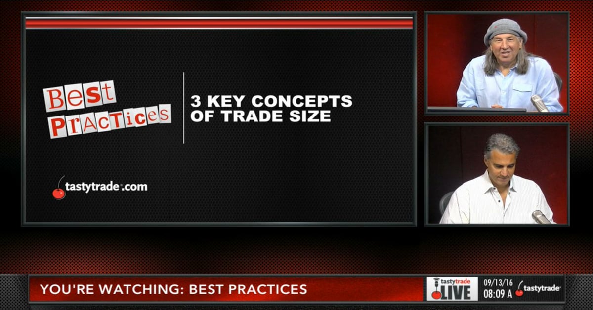 3 Key Concepts of Trade Size - Best Practices | tastylive