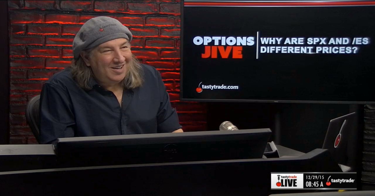 Why are SPX and /ES Different Prices? - Options Jive | tastylive
