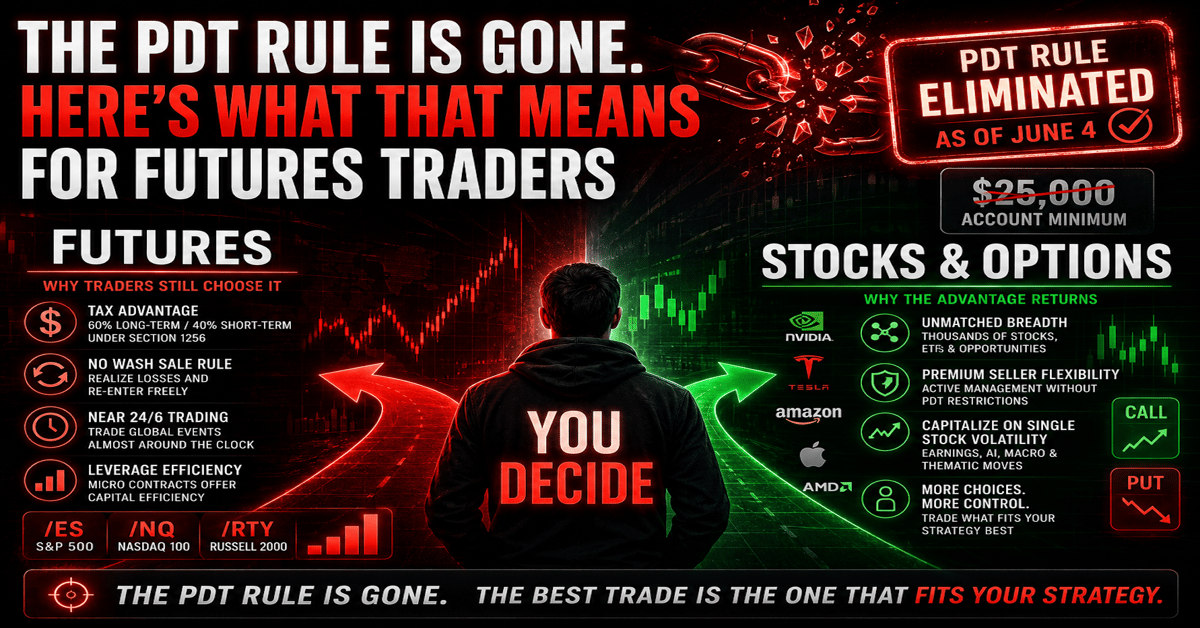 The End of the PDT Rule Changes the Futures vs. Stocks Debate | tastylive