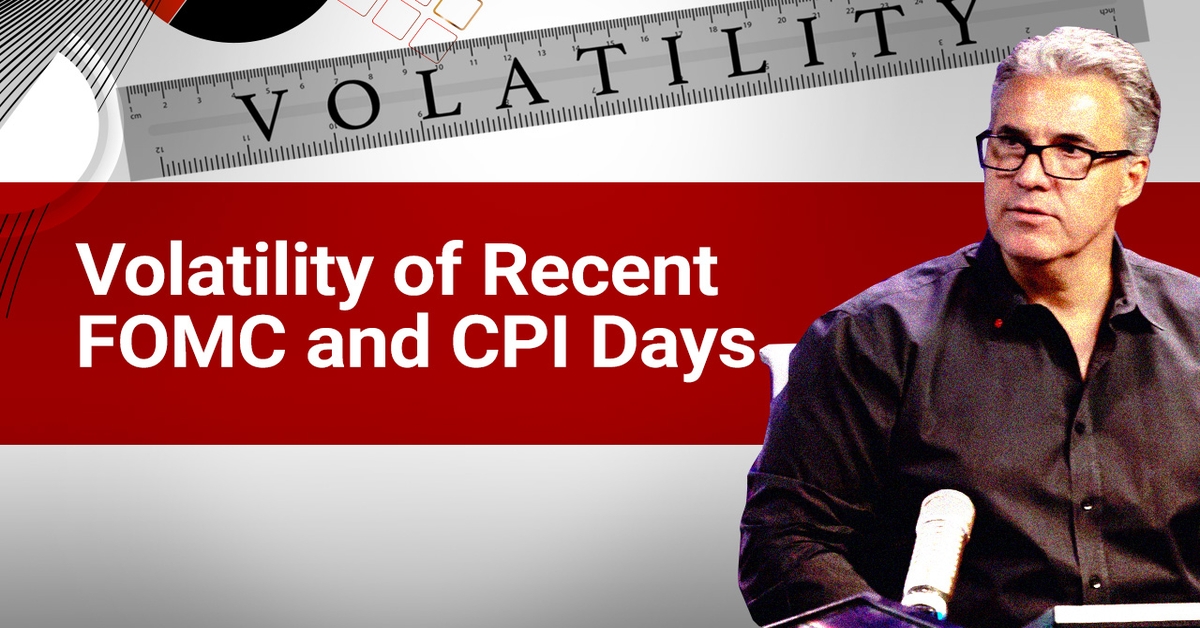 Volatility of Recent FOMC and CPI Days - Market Measures | tastylive