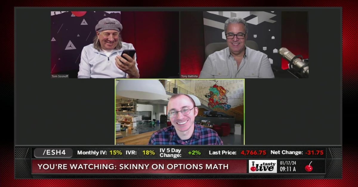 ETF Weight Dynamics - The Skinny On Options Math | tastylive