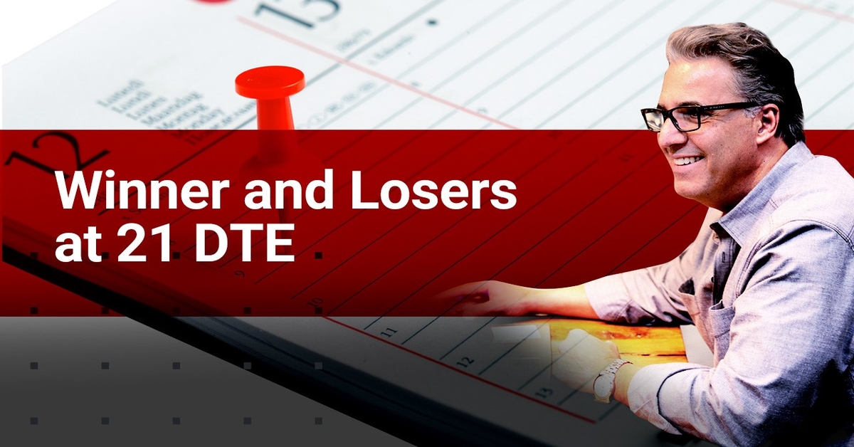 Winner and Losers at 21 DTE - Market Measures | tastylive