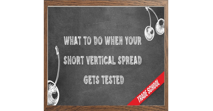 What to do When Your Short Vertical Spread Gets Tested | tastylive