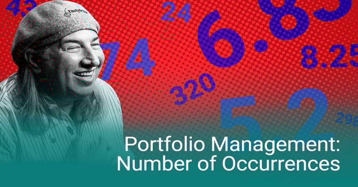 Portfolio Management Number of Occurrences - Options Jive | tastylive