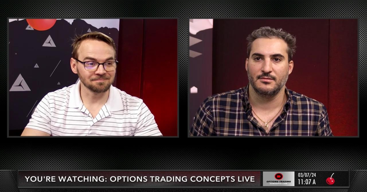 Two Trade Ideas MAR 7th - Options Trading Concepts Live | tastylive
