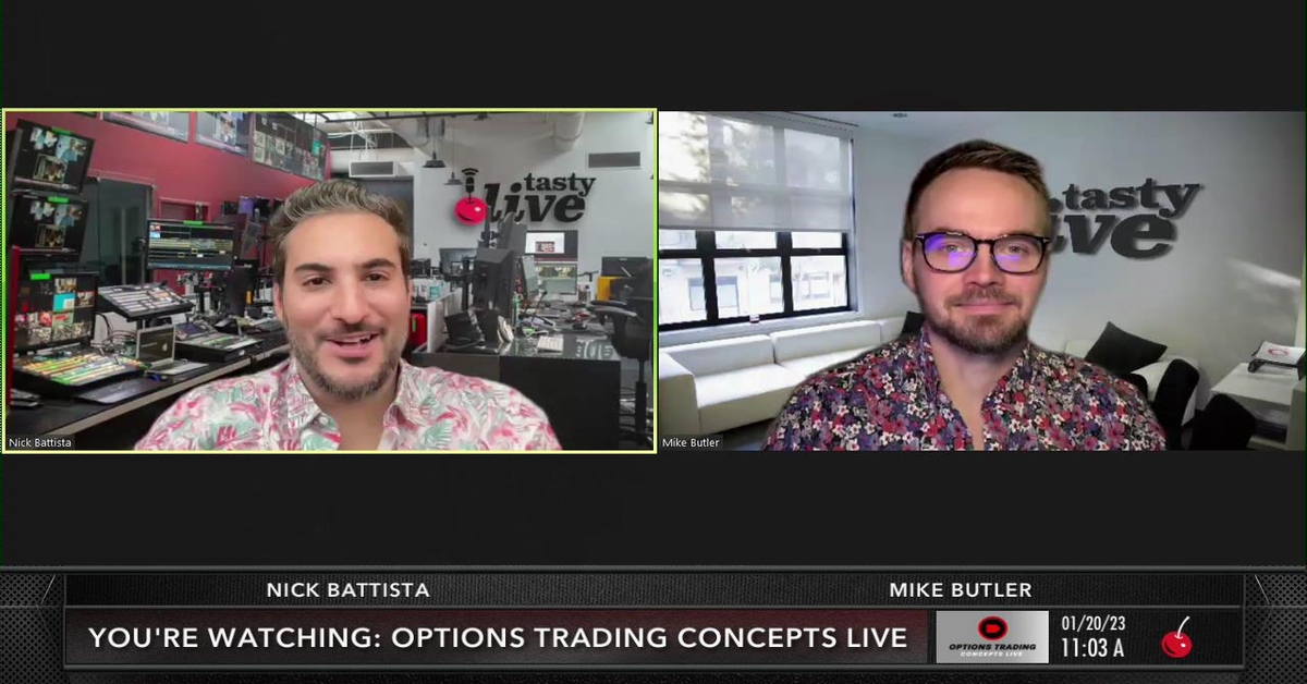 SHOP Anatomy of a Trade - Options Trading Concepts Live | tastylive