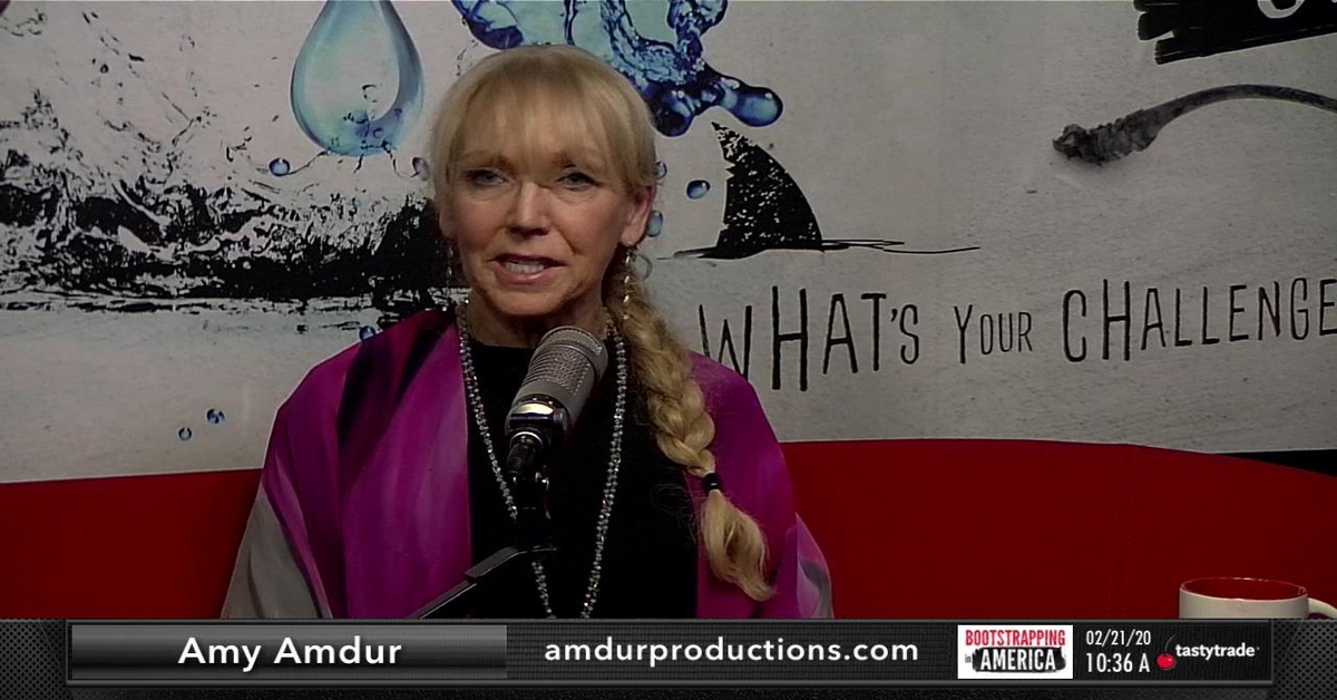 Amy Amdur of Amdur Productions - Bootstrapping In America | tastylive