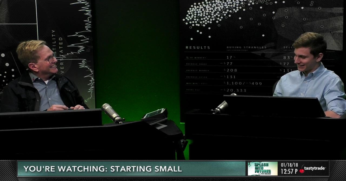 Futures Measures - Jan 19, 2018 | tastylive