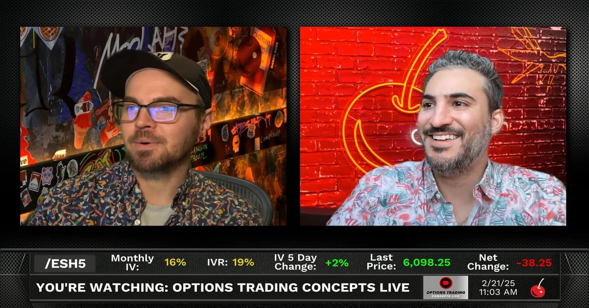 Options Trading Concepts Live - Feb 21, 2025 | tastylive