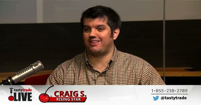 Check out Craig, our rising star - Rising Stars | tastylive