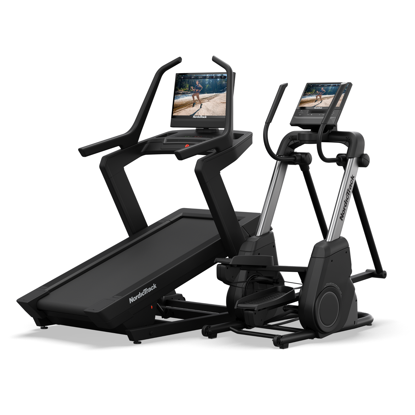 X24 Treadmill & X16 Elliptical Bundle - NordicTrack