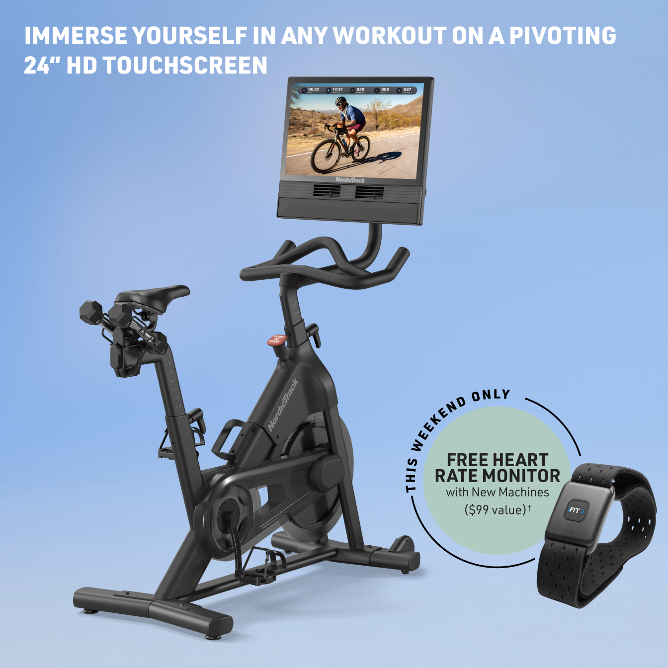 Nordictrack Bike Nordictrack VU29 Exercise Bike – World Fitness