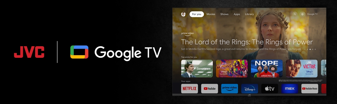 Televisor JVC Led 58" UHD Google Tv | Tottus Perú