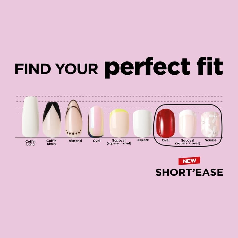 Perfect Press-On Shortease | Sally Hansen®