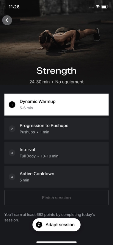 Intensive workouts & individual training plans | FREELETICS