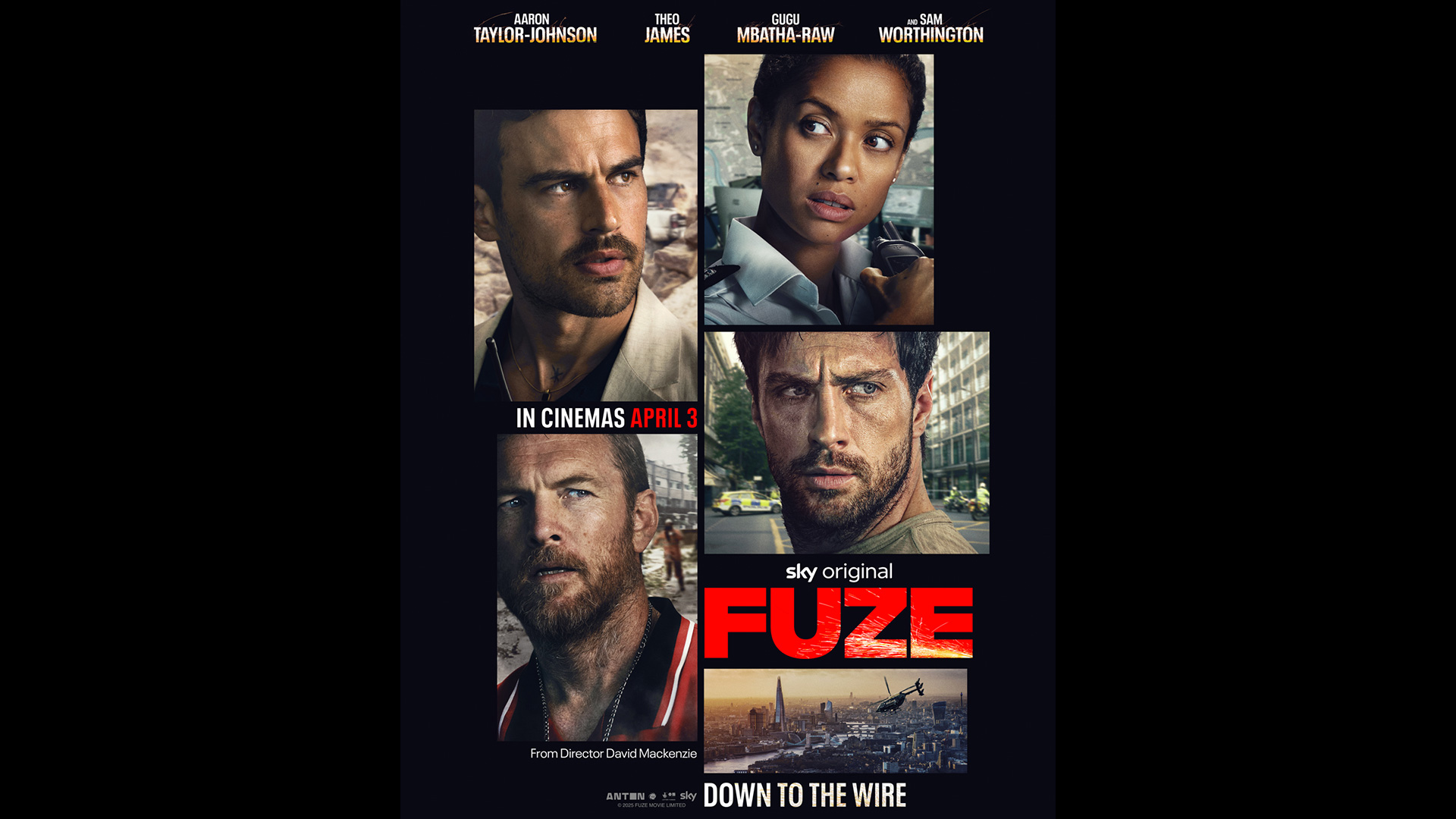 Trailer Revealed for Sky Original Film FUZE starring Aaron Taylor ...