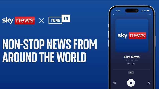 Sky News launches international audio service to provide non-stop news programming for those on ...
