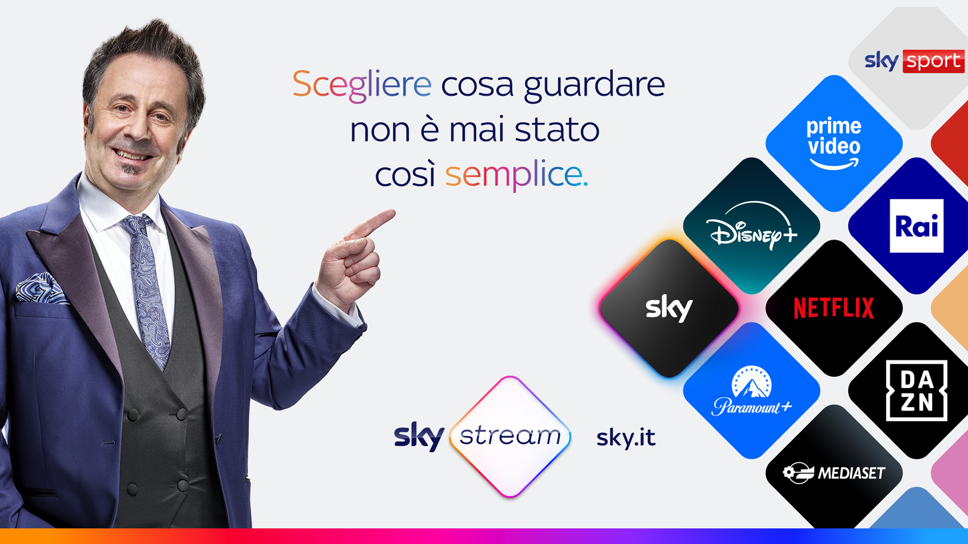 Mago Forest è il testimonial della nuova campagna di Sky Stream | Sky Group