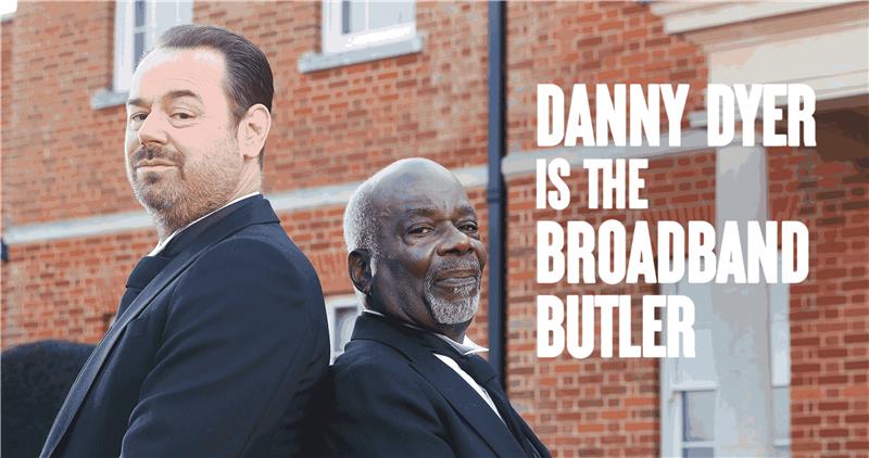 From tough guy to tux: Danny Dyer's butler transformation | Sky Group