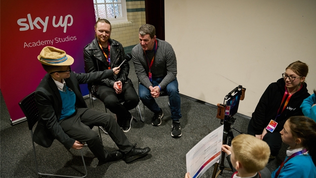 Sky holds creative and digital experience for pupils at Tonyrefail ...