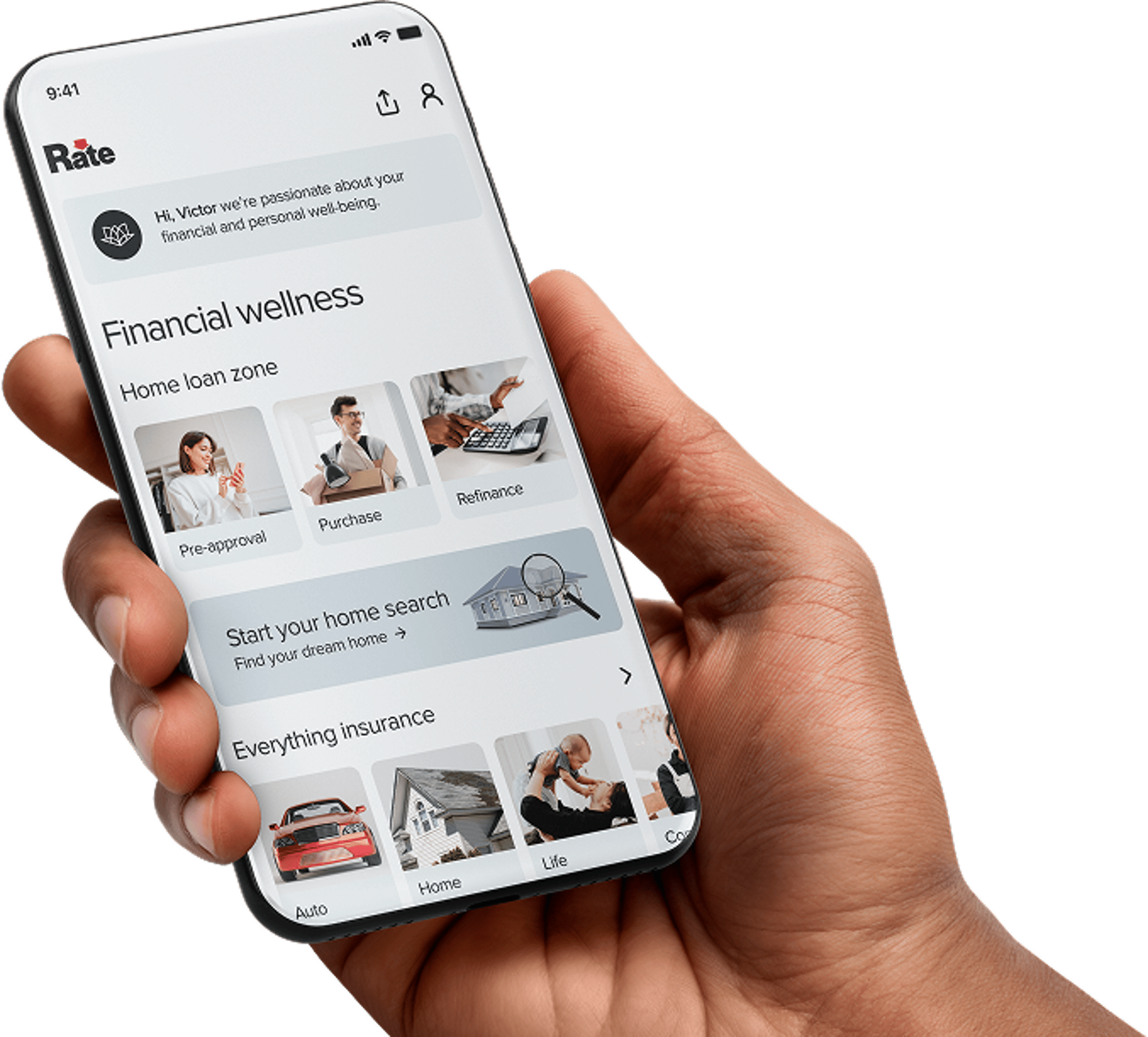 What is the Rate app? | Financial Wellness Support