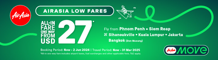 AirAsia Cambodia Promotions - BIG SALE is Back! | Deals on Flights & More!