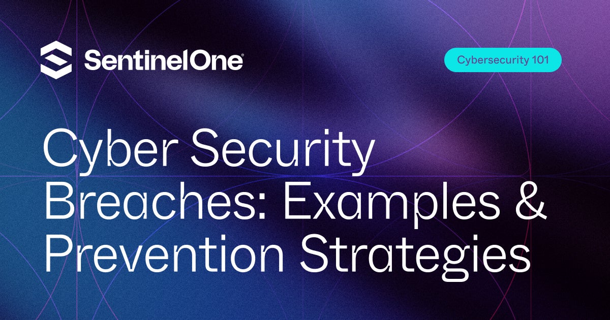 Cyber Security Breaches: Examples & Prevention Strategies