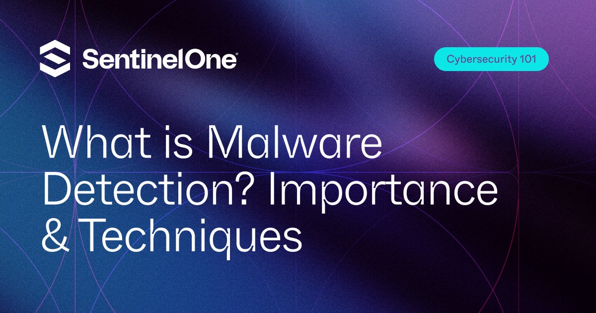 What Is Malware Detection Importance Techniques What Is Malware Detection Importance Techniques