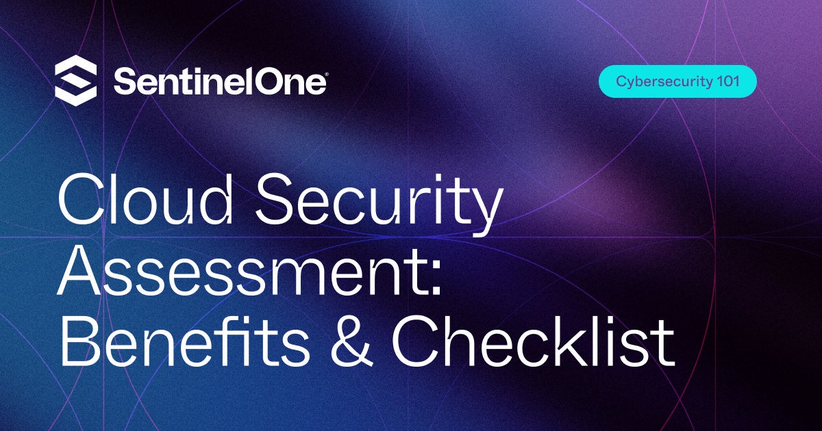 Cloud Security Assessment Benefits Checklist
