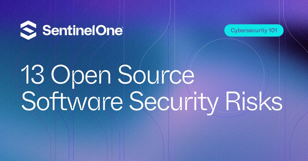 13 Open Source Software Security Risks