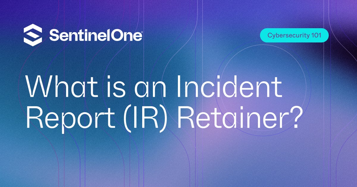 What is an Incident Report (IR) Retainer?