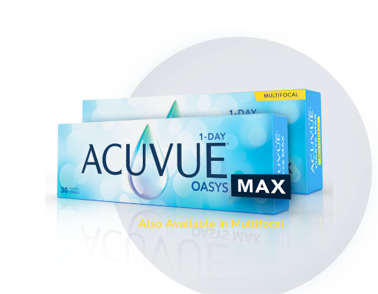 ACUVUE® OASYS MAX 1-Day | Experience the MAX Difference | Acuvue