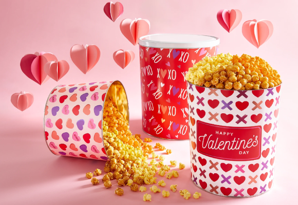 Giant Ohio State University Flavored Popcorn Tins | Ohio State ...