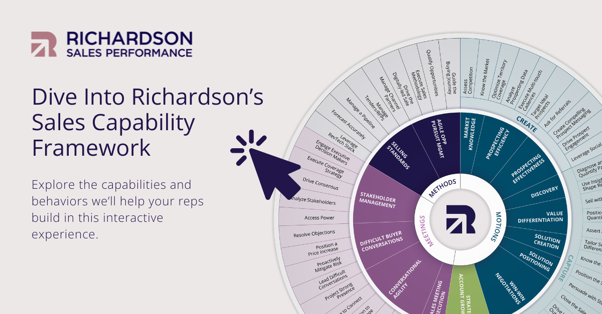 Richardson's Sales Capability Framework
