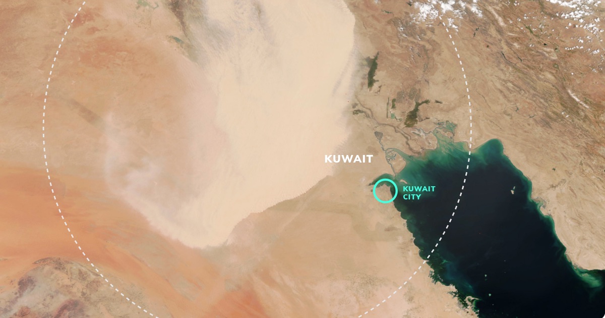 Ahead of the UN Decade of Combating Dust Storms, Kuwait is Solving a ...
