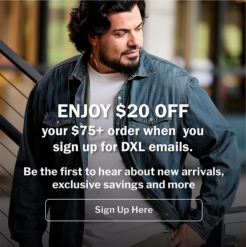 Official DXL Coupons and Promocodes | DXL Official Site