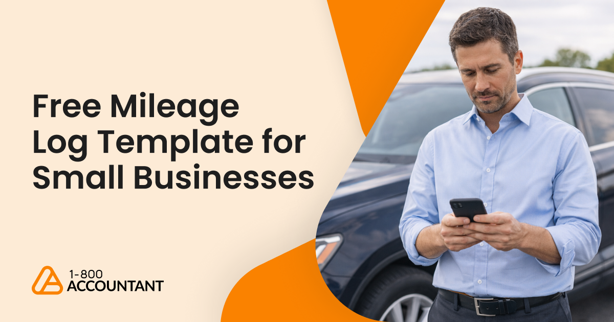 Free Mileage Log Template for Small Businesses | 1-800Accountant