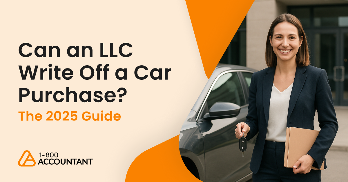 Can an LLC Write Off a Car Purchase? [2025 Small Business Guide] | 1 ...