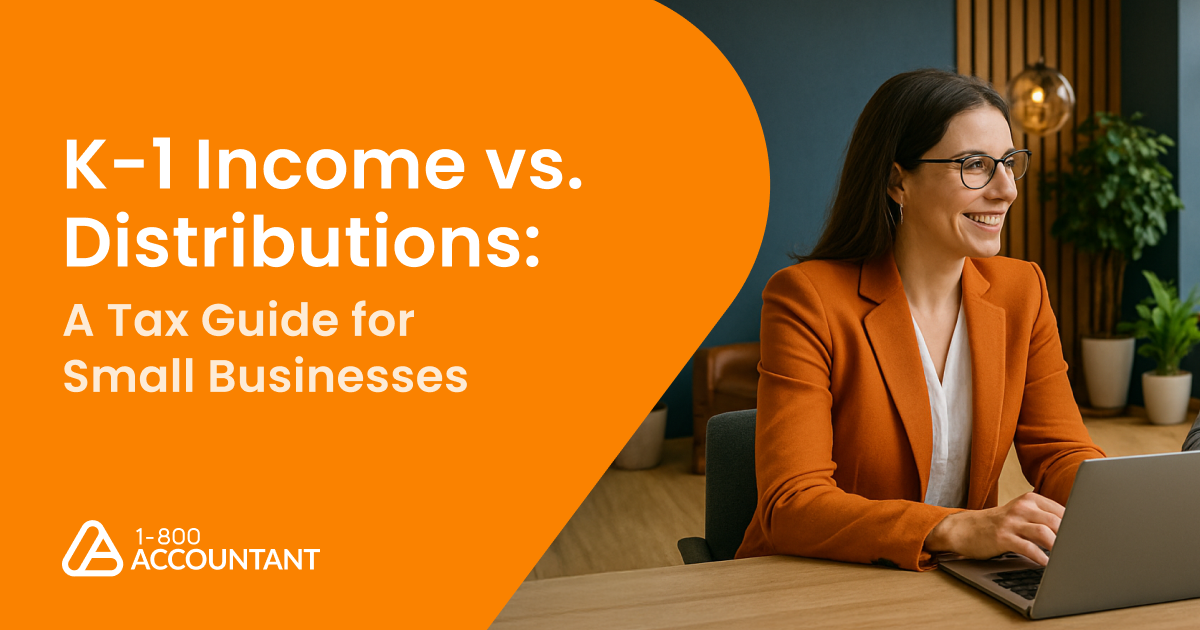 K-1 Income vs. Distributions: A Tax Guide for Small Businesses | 1 ...