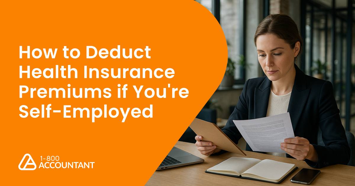 How Self-Employed Owners Can Deduct Health Insurance Premiums | 1 ...