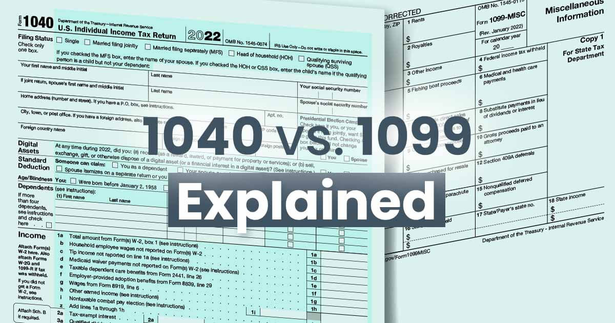 1040 vs 1099: IRS Tax Forms Explained | 1-800Accountant