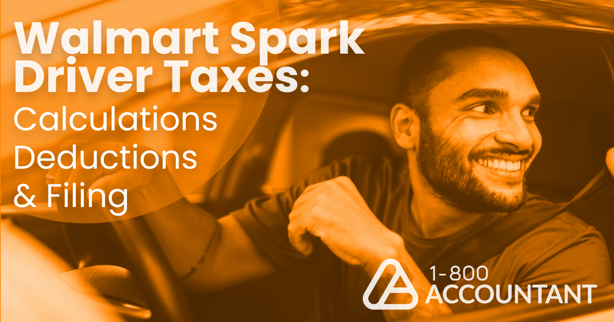 Walmart Spark Driver Taxes: Calculations, Deductions & Filing | 1 ...