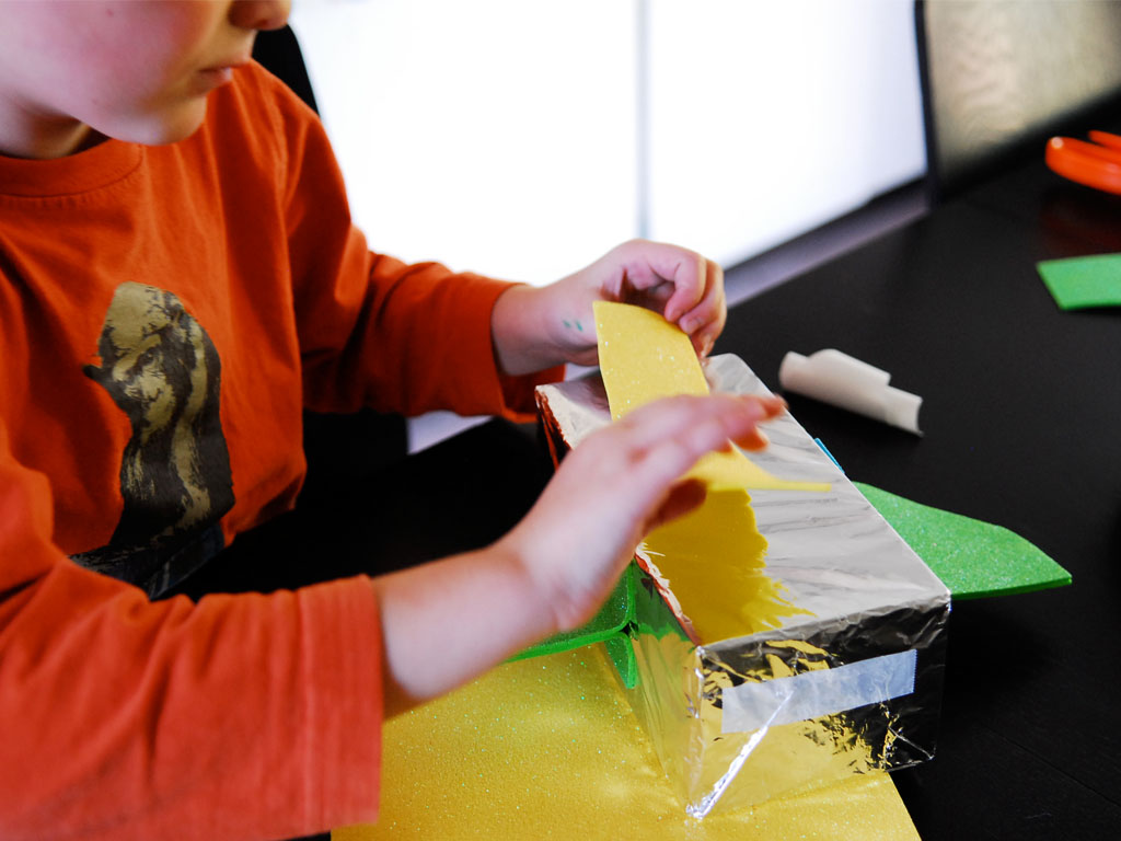 Recycled Space Ship | DIY for Beginners | KiwiCo