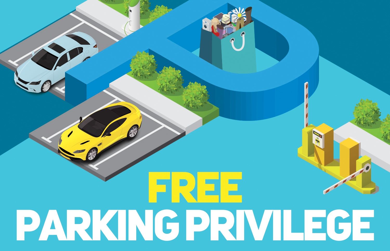 Maritime Square | Happenings - Free Parking Privilege