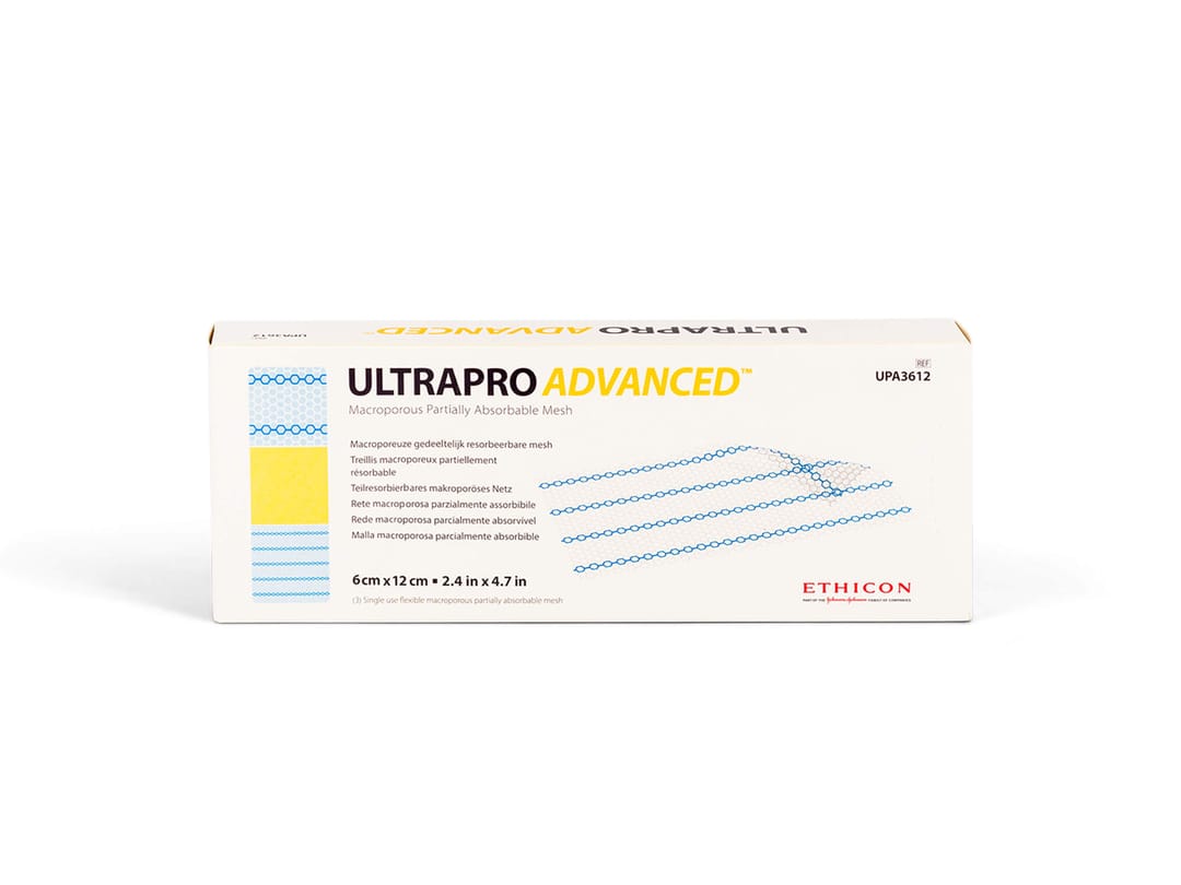ULTRAPRO ADVANCED™ Macroporous Partially Absorbable Mesh | J&J MedTech US