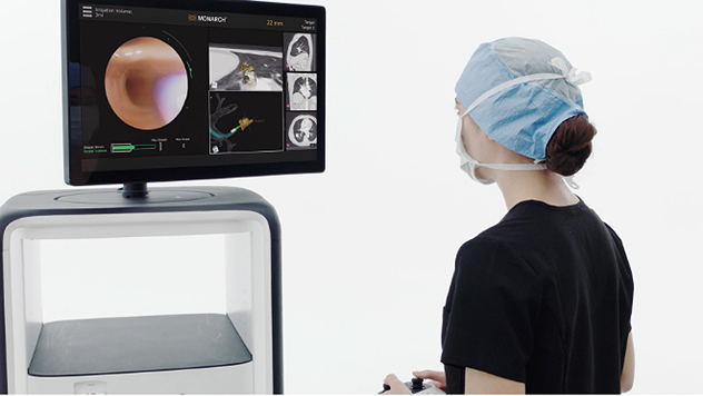 MONARCH Platform | Robotic-assisted bronchoscopy (RAB) | J&J MedTech US