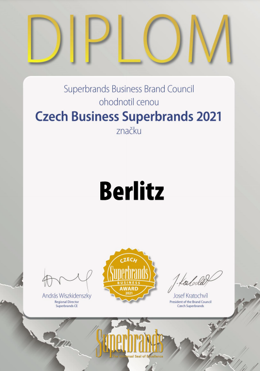 Berlitz je Superbrand | Berlitz