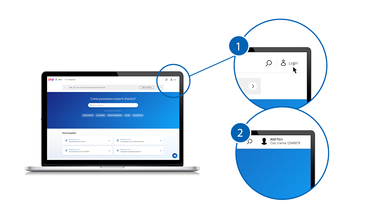 Sky iD: guida al codice cliente | Sky